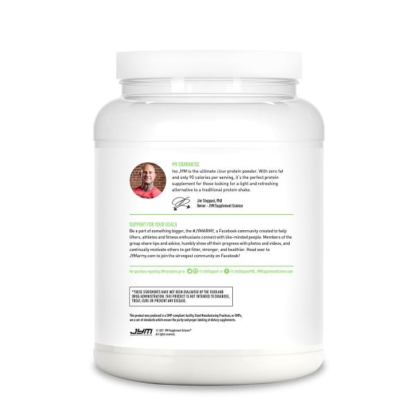 پروتئین وی ایزوله جیم Jym Iso Clear Whey Protein Isolate - تاپ مکمل